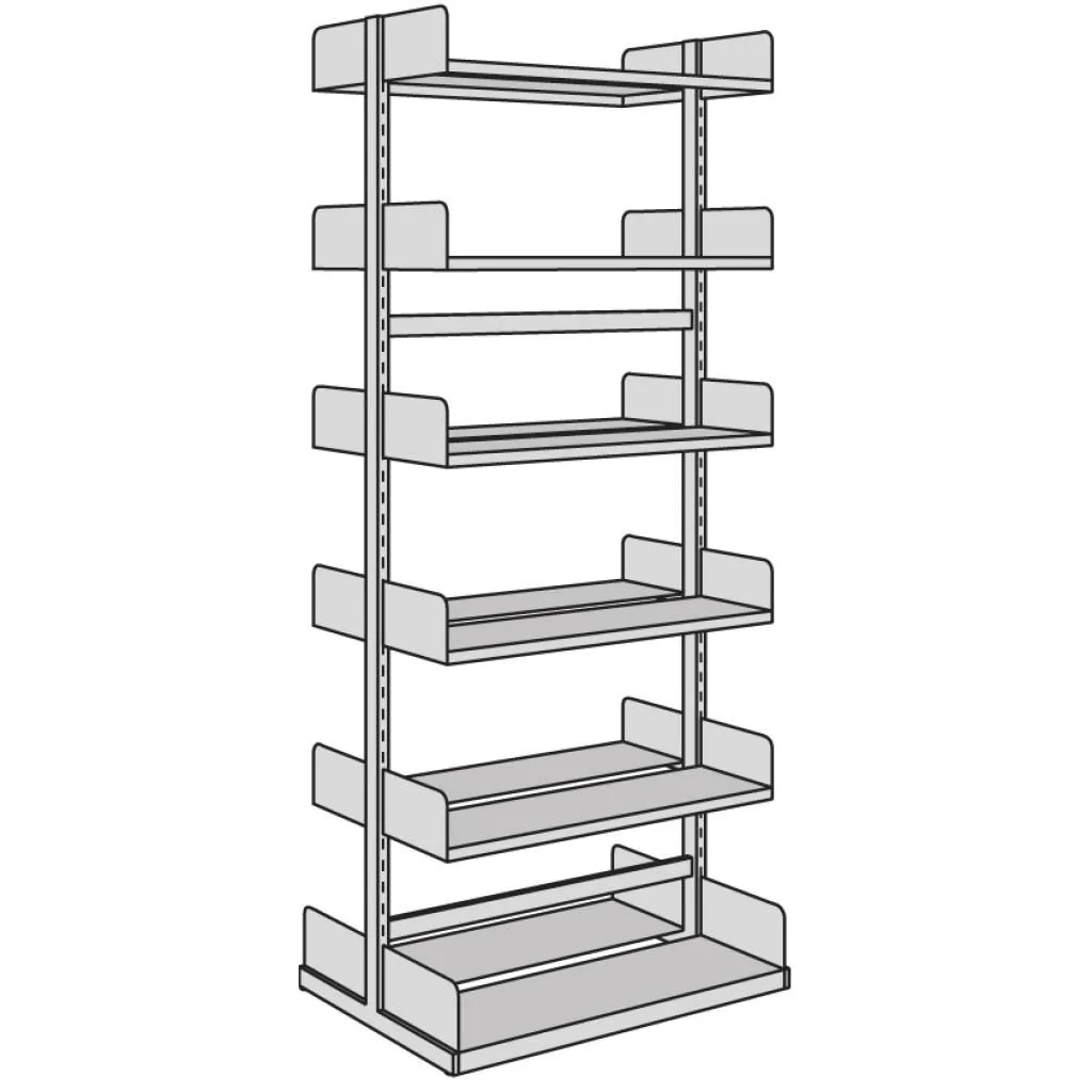 Grundfeld Univers, 100 cm breit, 225 cm hoch, doppelseitig von Kerkmann